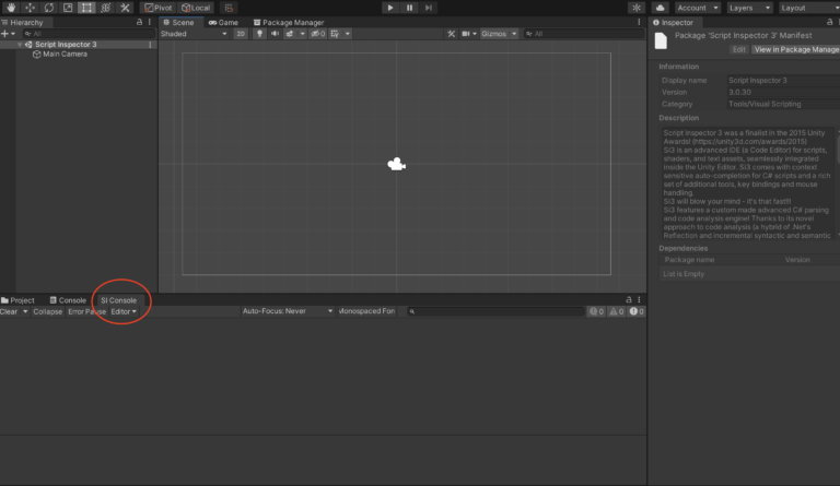 【第22回】〜Script Inspector 3〜Unityのエディター内で編集ができるコードエディター - てもしブログ
