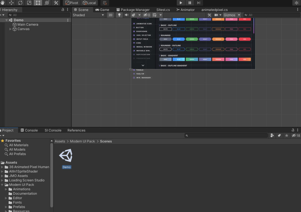 【第30回】〜Modern UI Pack〜モダンなUI素材パック - てもしブログ