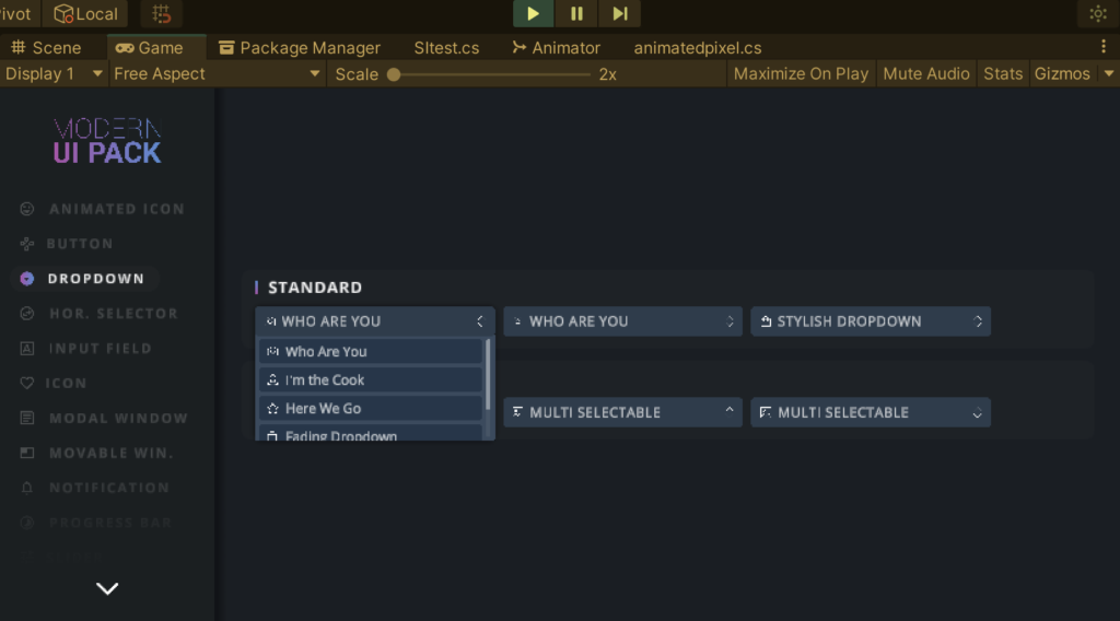 【第30回】〜Modern UI Pack〜モダンなUI素材パック - てもしブログ